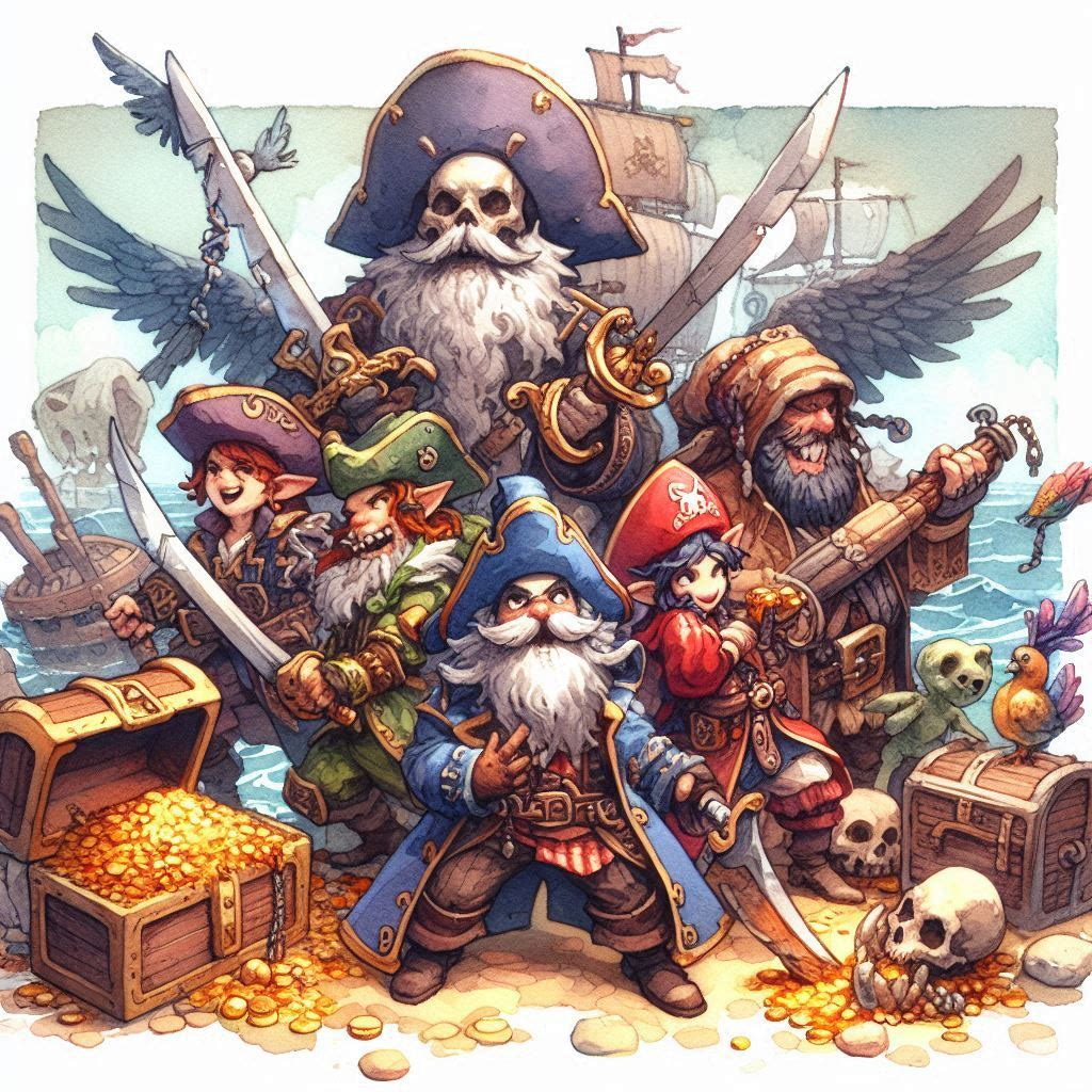 Learn-to-Play Rapscallion: Treachery Aboard! - RPG Club