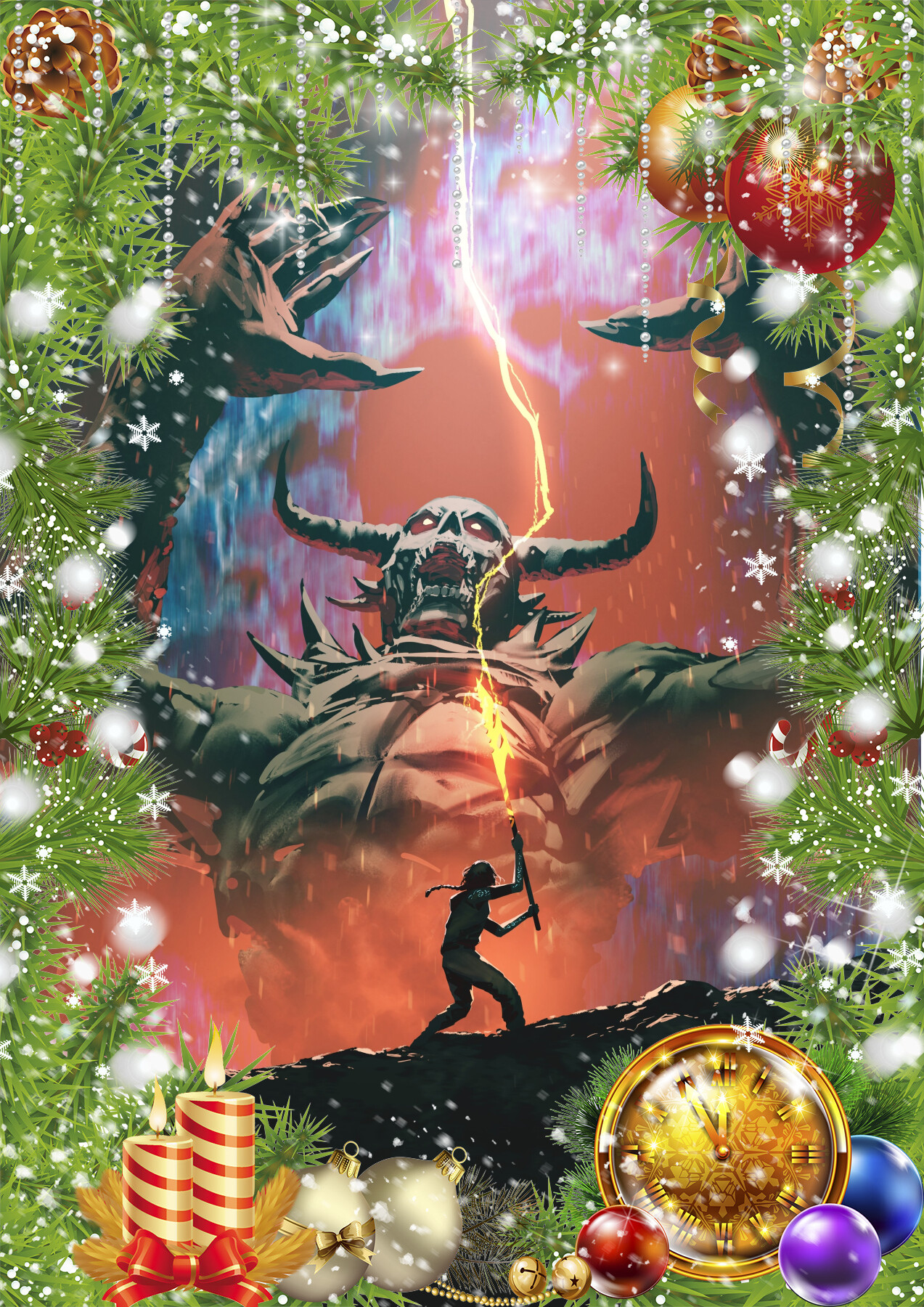 D&D 5e: Satan Claws is Coming to Town! - RPG Club